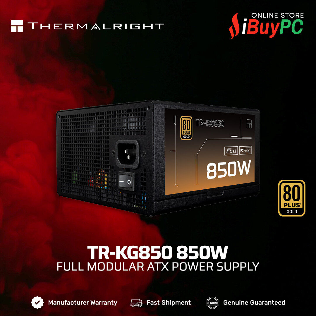 Thermalright TR-KG850 ATX3.1 – PCIe5.1 850W 80Plus Gold Full Modular ...