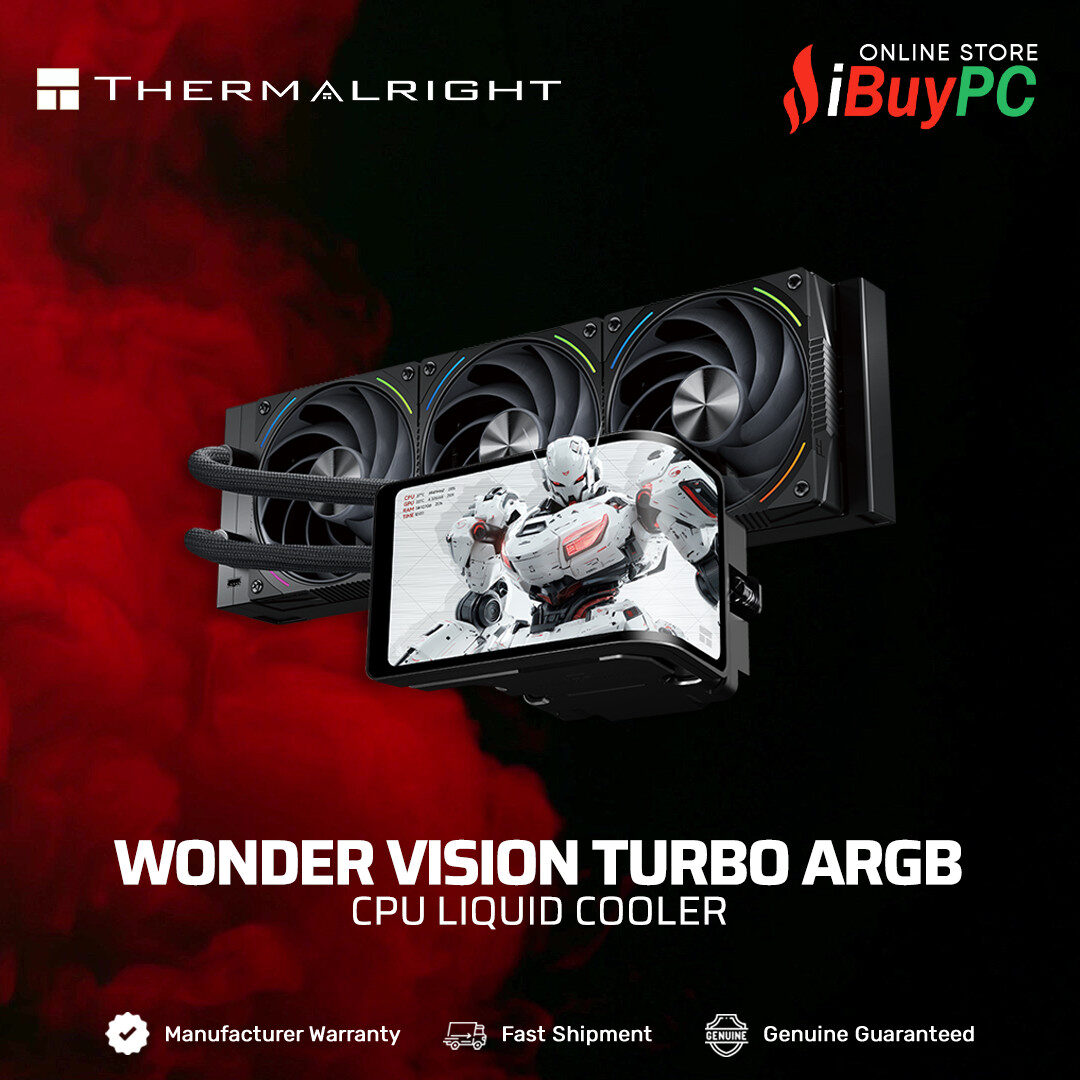 Thermalright Wonder Vision 360 Turbo ARGB Black Liquid Cooler – IBUYPC